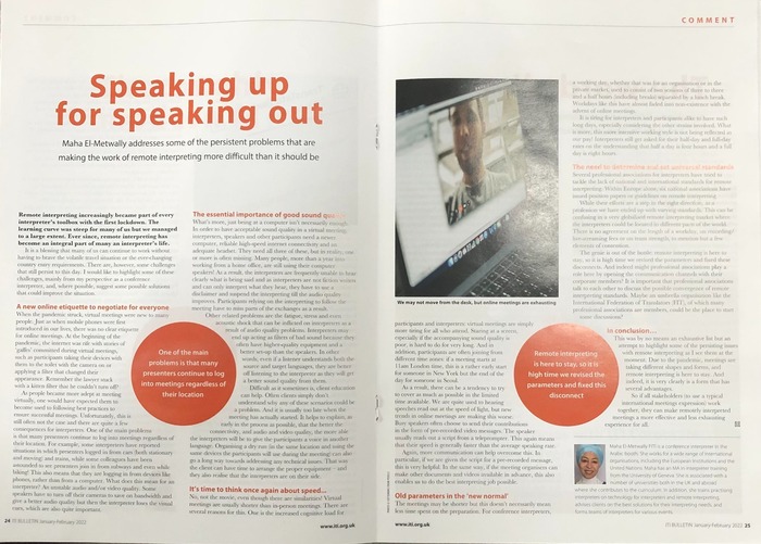 Speaking up for speaking out :: Cultural Bridges